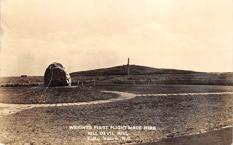 Wrights First Flight Made here Kitty Hawk, North Carolina NC | United ...