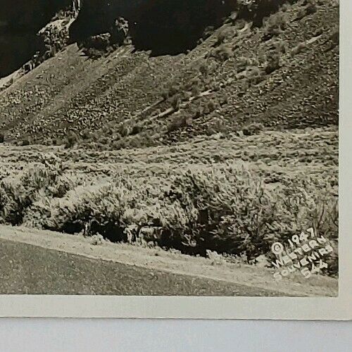C.1947 RPPC Prehistoric Martin Falls Upper Grand Coulee Central ...