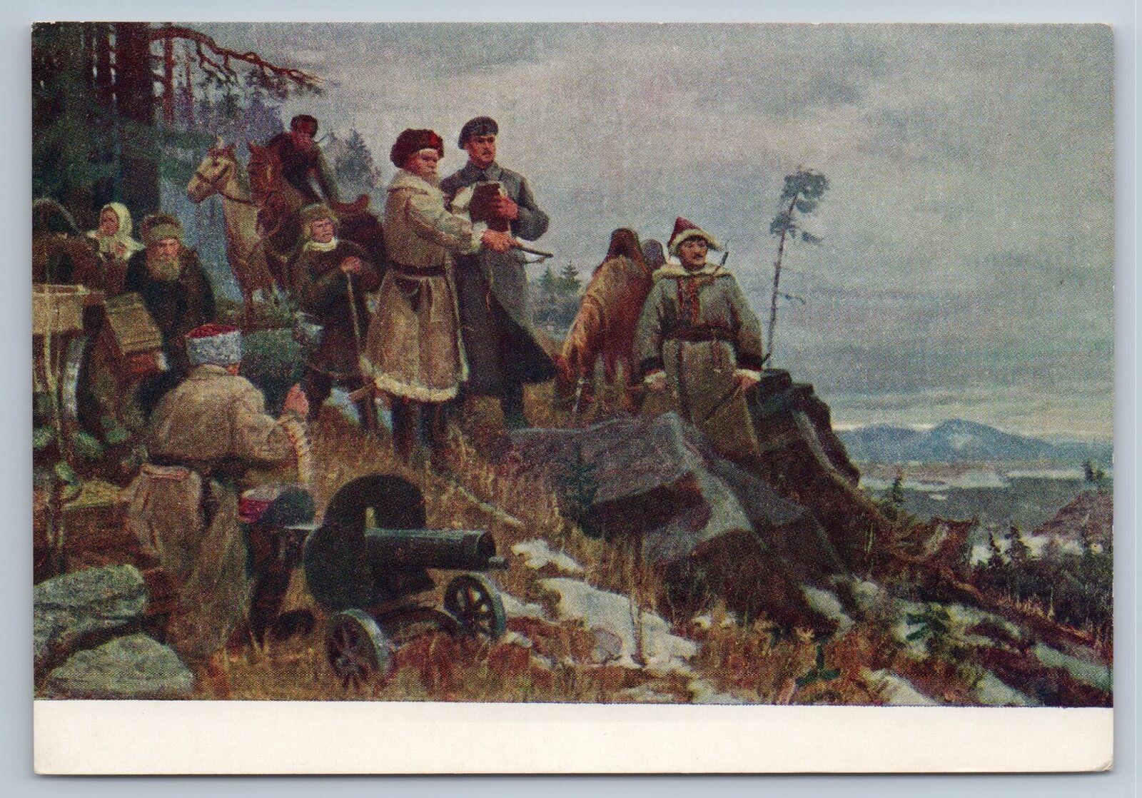 1954 SERGEY LAZO Russian Civil War Far East TACHANKA machine gun USSR ...
