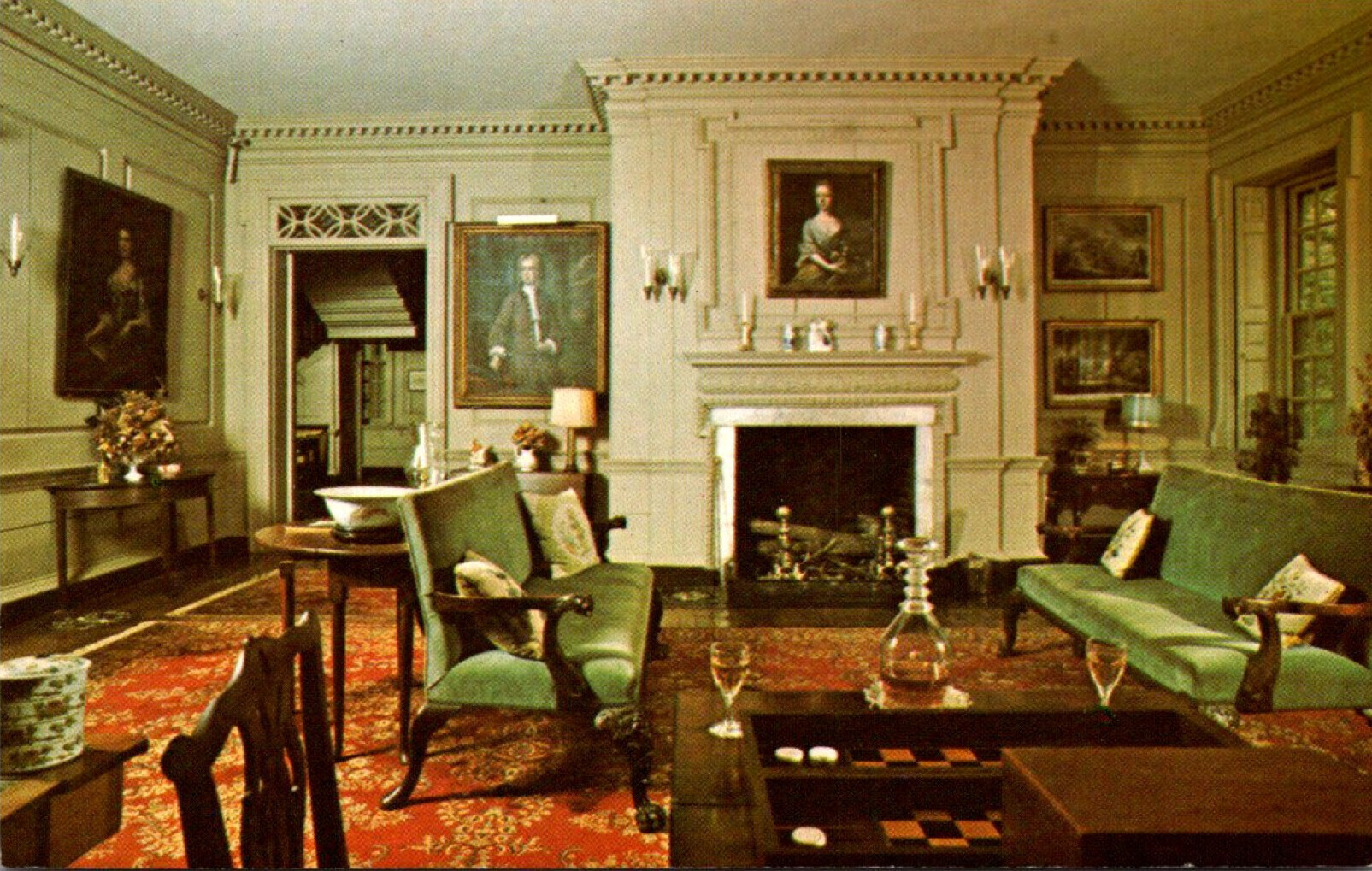 Virginia Charles City Shirley Plantation The Parlor | United States ...