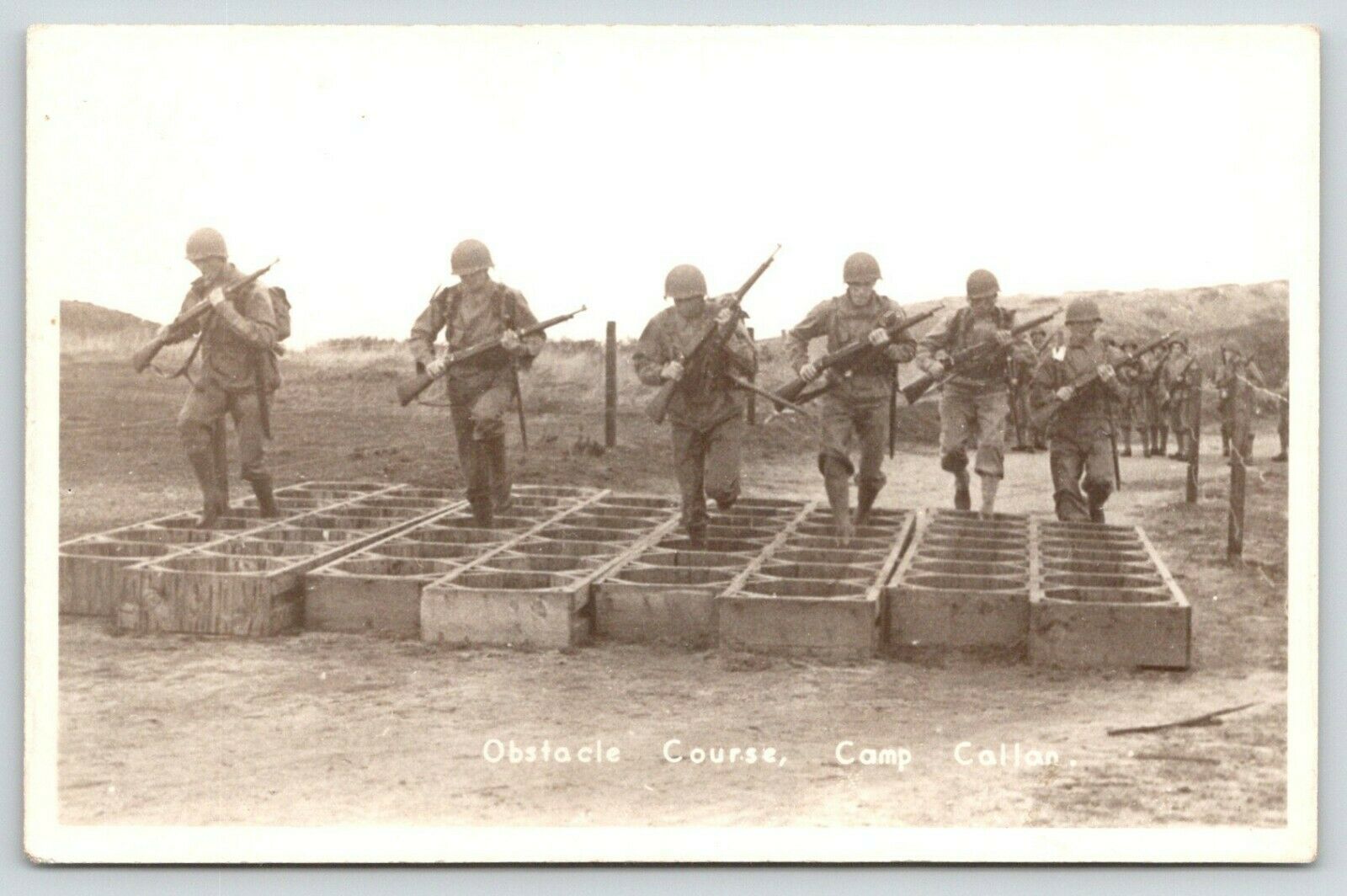 Camp Callan CA~Obstacle Course~WWII Soldiers Full Pack~I Went Thru ...