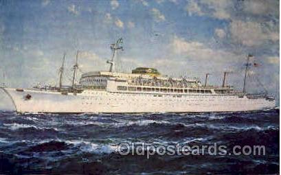 SS Brasil & SS Argentina Steamer Ship 1959 postal used 1959 | Topics ...