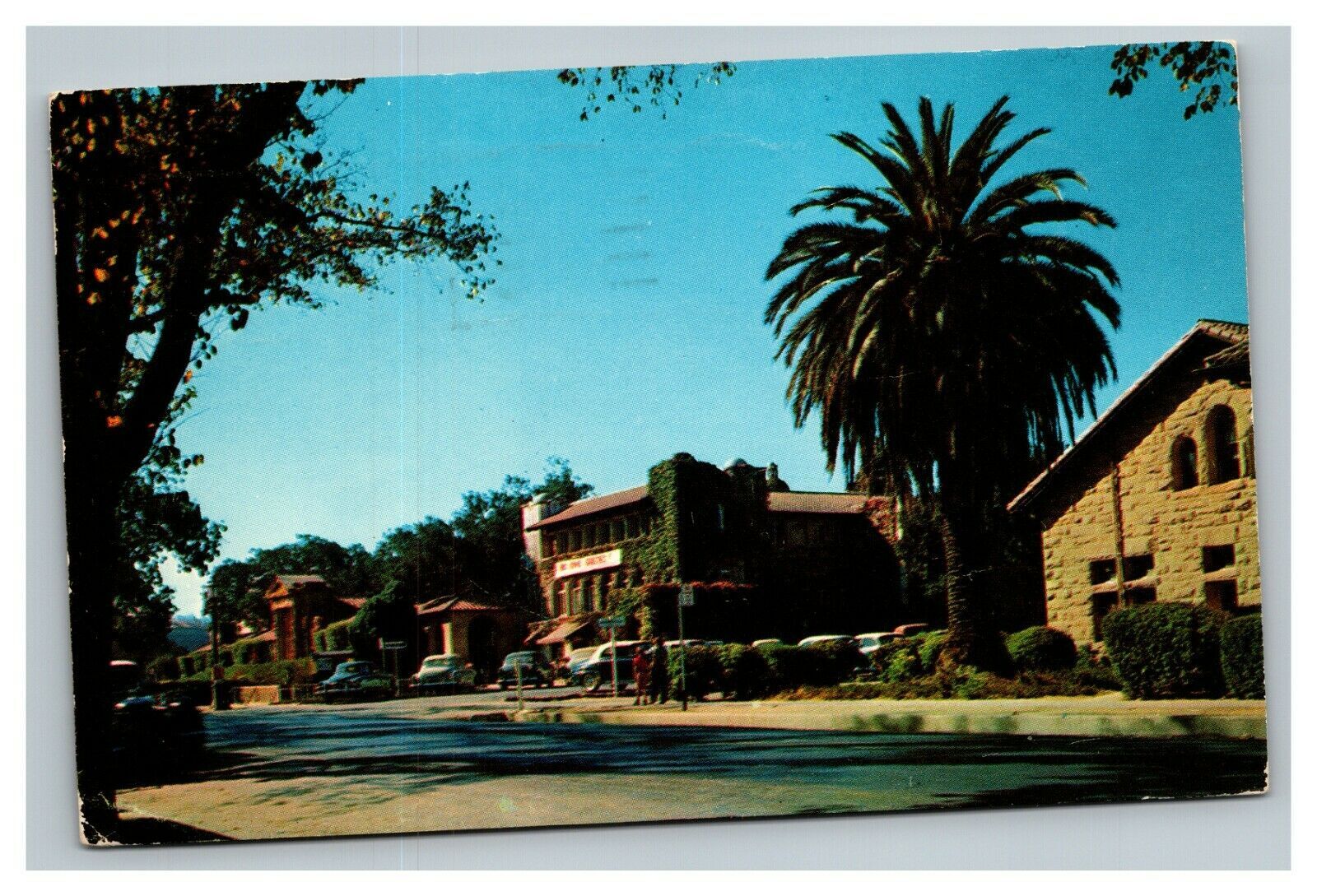 Vintage 1961 Photo Postcard Stanford University Student Body Office ...
