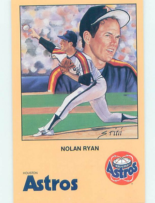 Nolan Ryan Astros Baseball Card