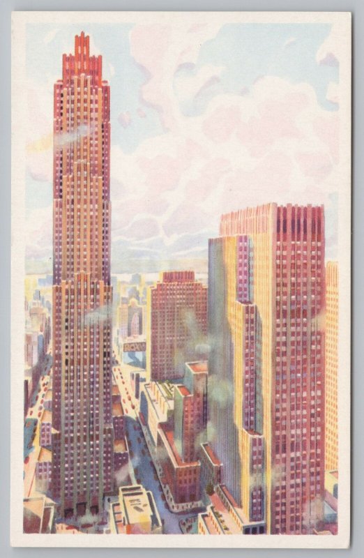 New York City~Afternoon At Rockefeller Center~International Bldg ...