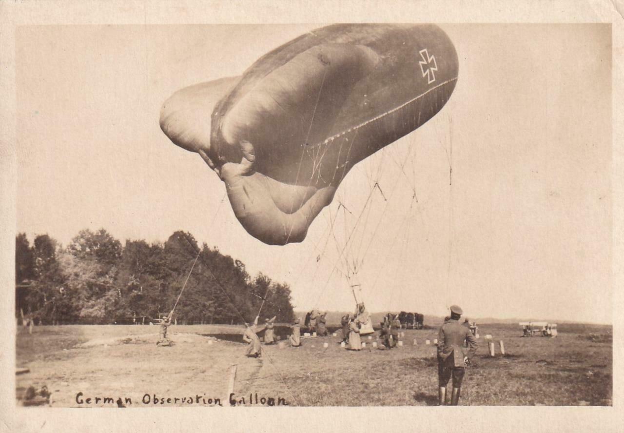 WW1: German Observation Balloon, Mint (PC919) | Europe - Germany ...