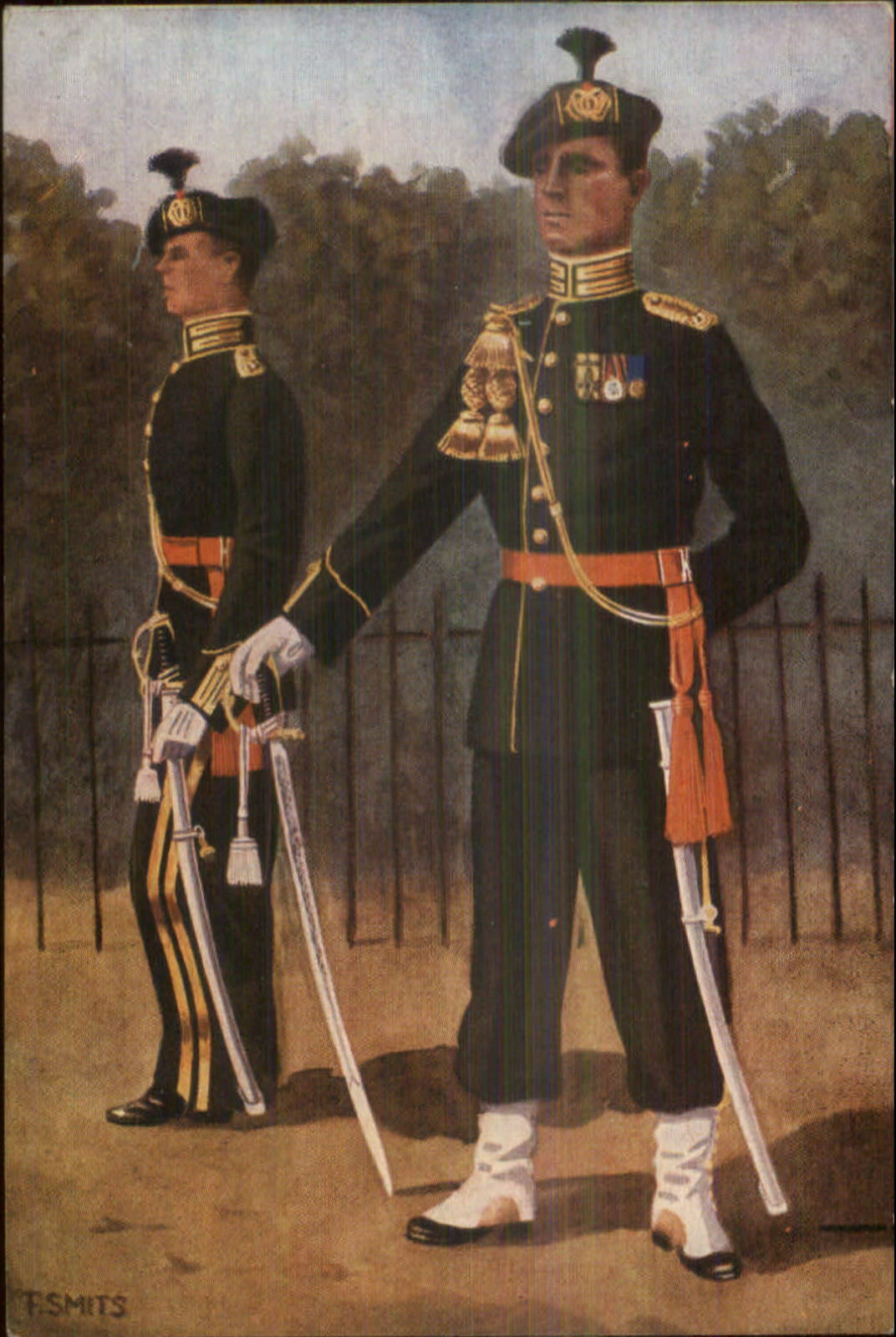 Dutch Netherlands Military Uniforms Garderegiment Grenadiers 1949 ...