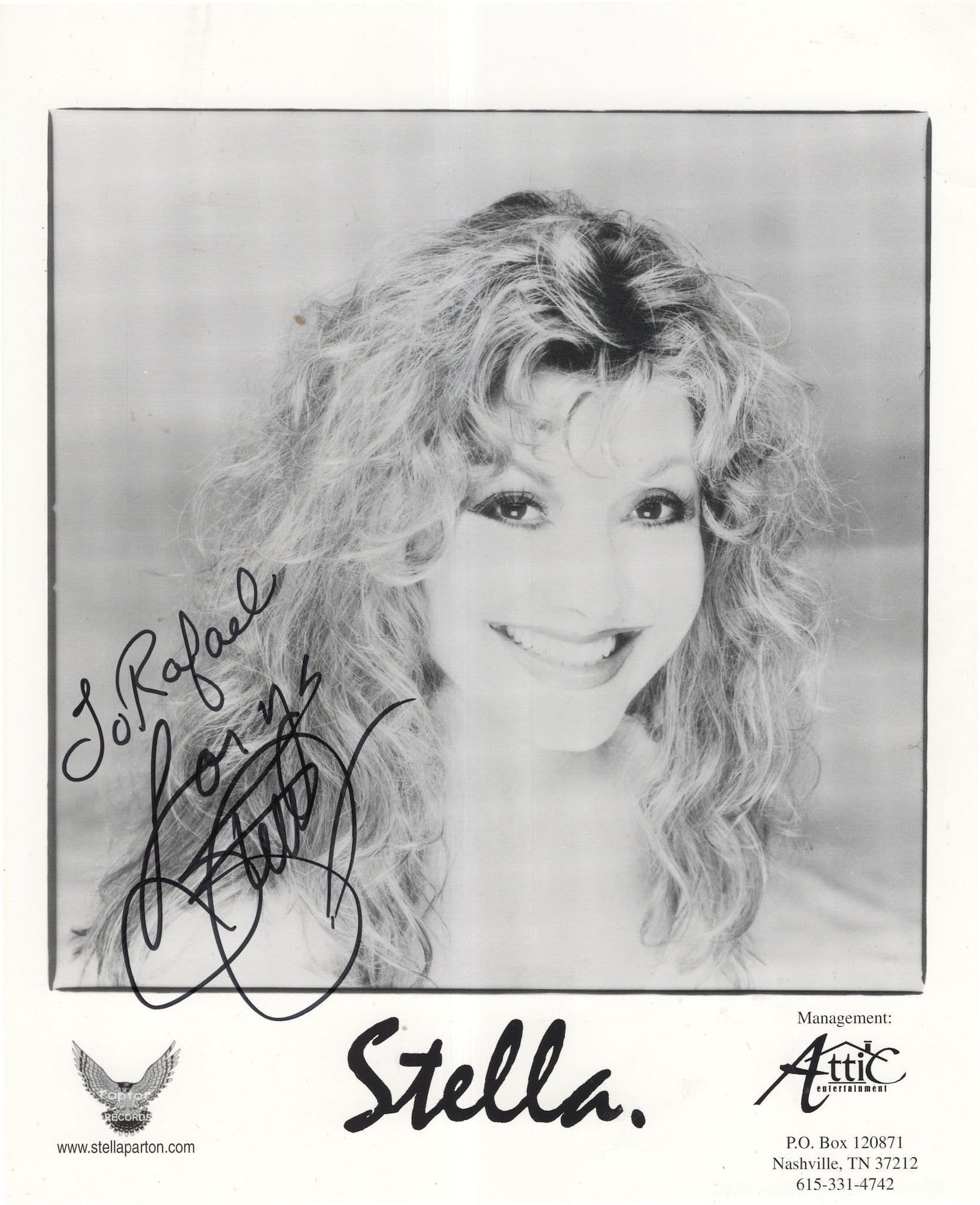 Stella Parton Sister Of Dolly Country & Western 10x8 Hand Signed Photo ...