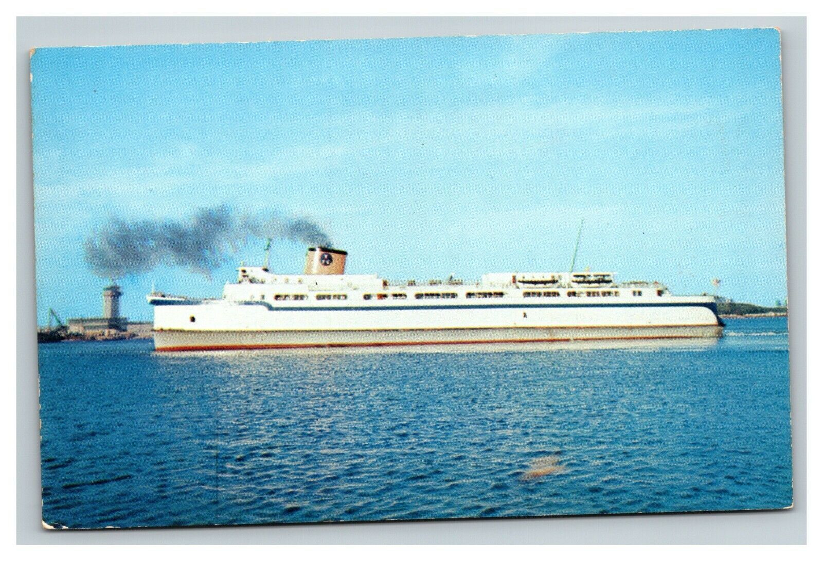Vintage 1960's Postcard Princess Anne Ferry Boat Cape Charles Norfolk ...