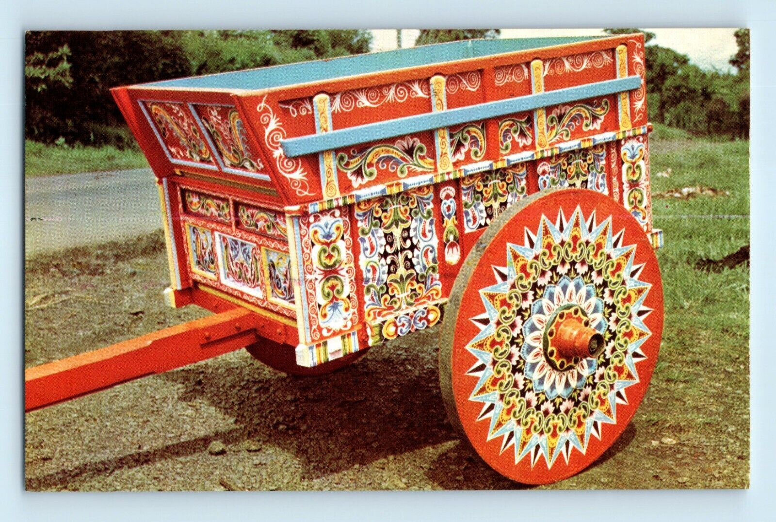 Carreta Tipica Costa Rica Typical Ox-Cart Postcard C4 | Latin & South ...