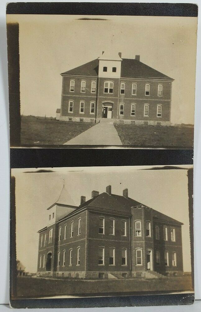 Rppc Early 1900s School Building Multi View Postcard O12 | Other ...