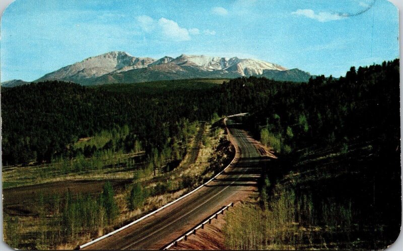 Pikes Peak Hwy 24 Woodland Park Ute Pass Pikes Peak Region CO Colorado ...