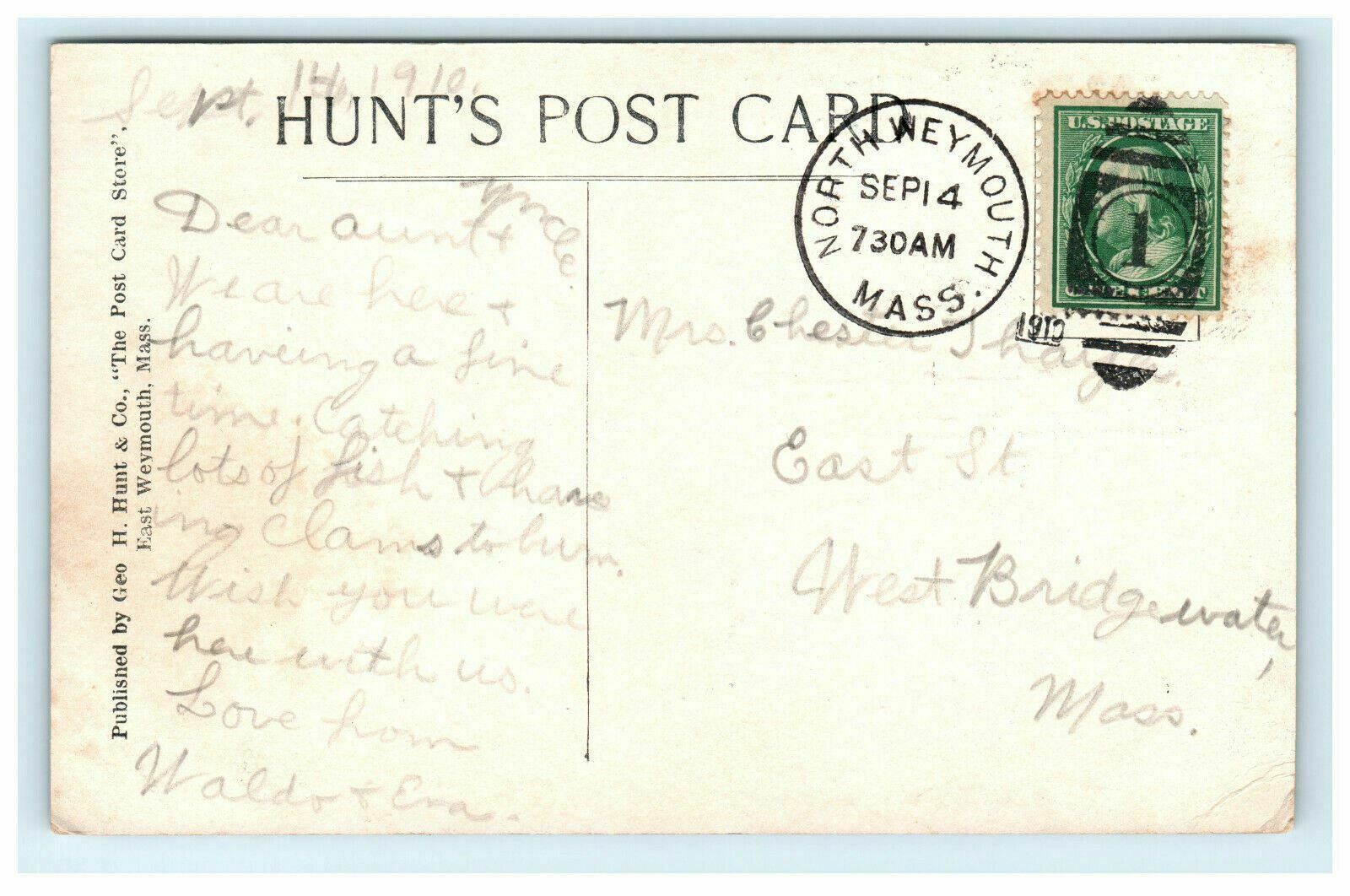 1910 Fore River Shipbuilding Works Quincy Point North Weymouth MA ...