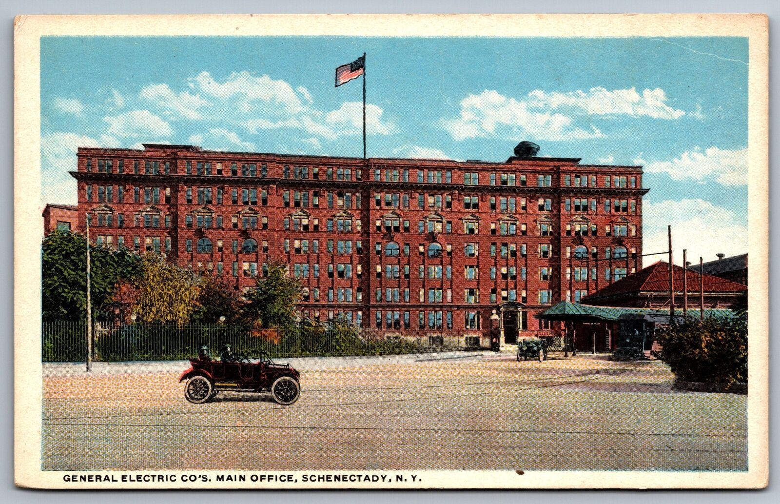 Vintage Postcard General Electric Co. Main Office Building Schenectady ...