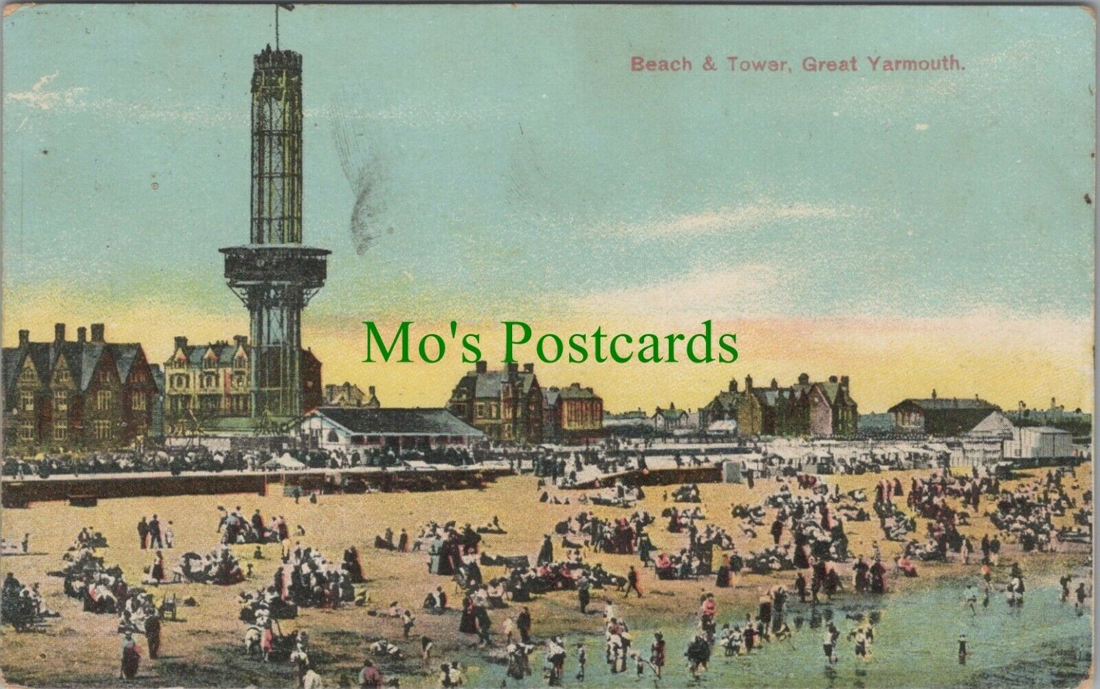 Norfolk Postcard - Beach & Tower, Great Yarmouth RS25814 | Europe ...