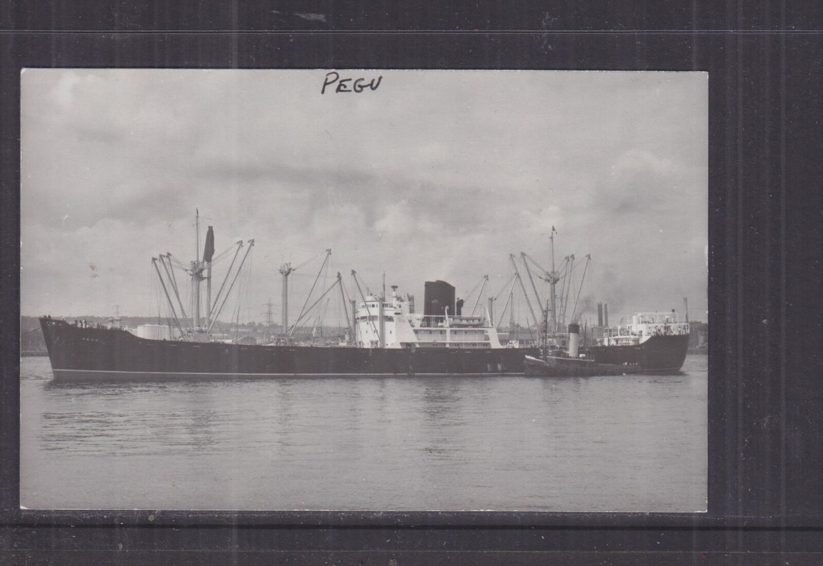 " MV Pegu " British & Burmese Steam Navigation CO., 1961 Reprint ...