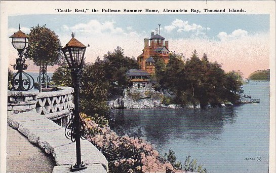 New York Thousand Island Castle Rest The Pullman Summer Home Alexandria ...