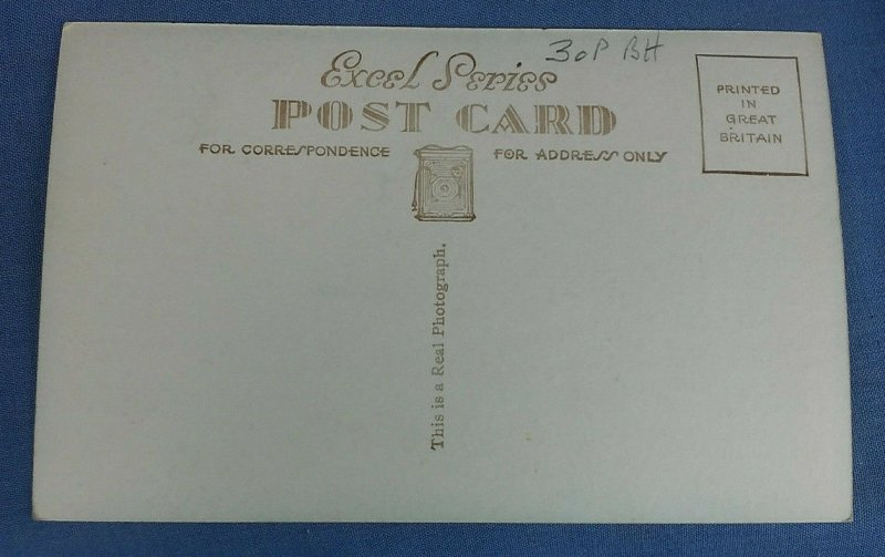 Vintage Real Photo Postcard Westminster Abbey And Parliament Square ...