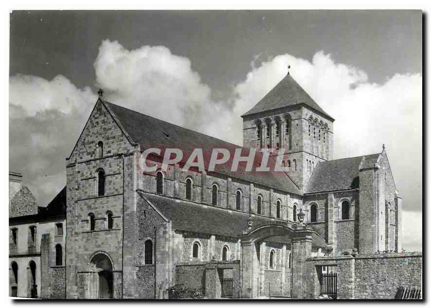 Postcard Modern Lessay Abbey Church Channel | Europe - France - Basse ...