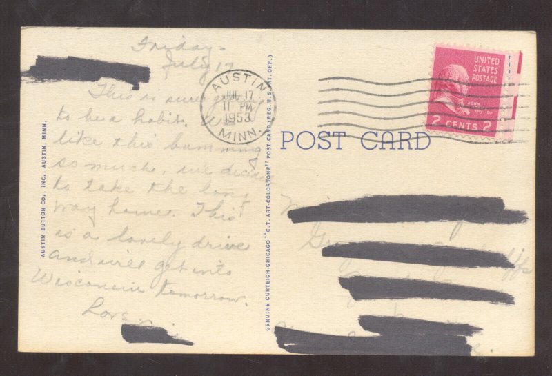 Austin Minnesota the Milwaukee Road Restaurant OLD Cars Advertising ...