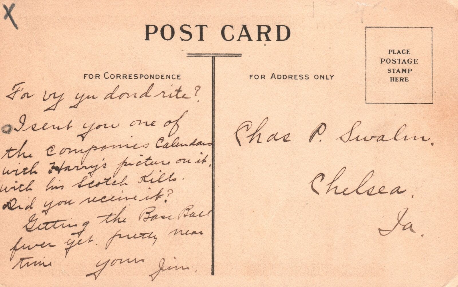 Vintage Postcard 1910's Unavoidably Detained Little Girl and Her Dog ...