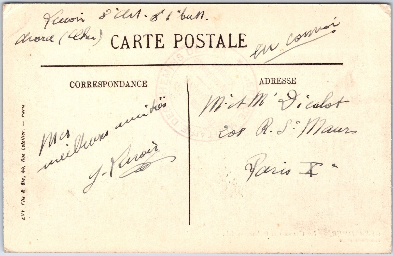 Vintage Postcard VIW of the Town Square and Lake at Gerardmer France ...