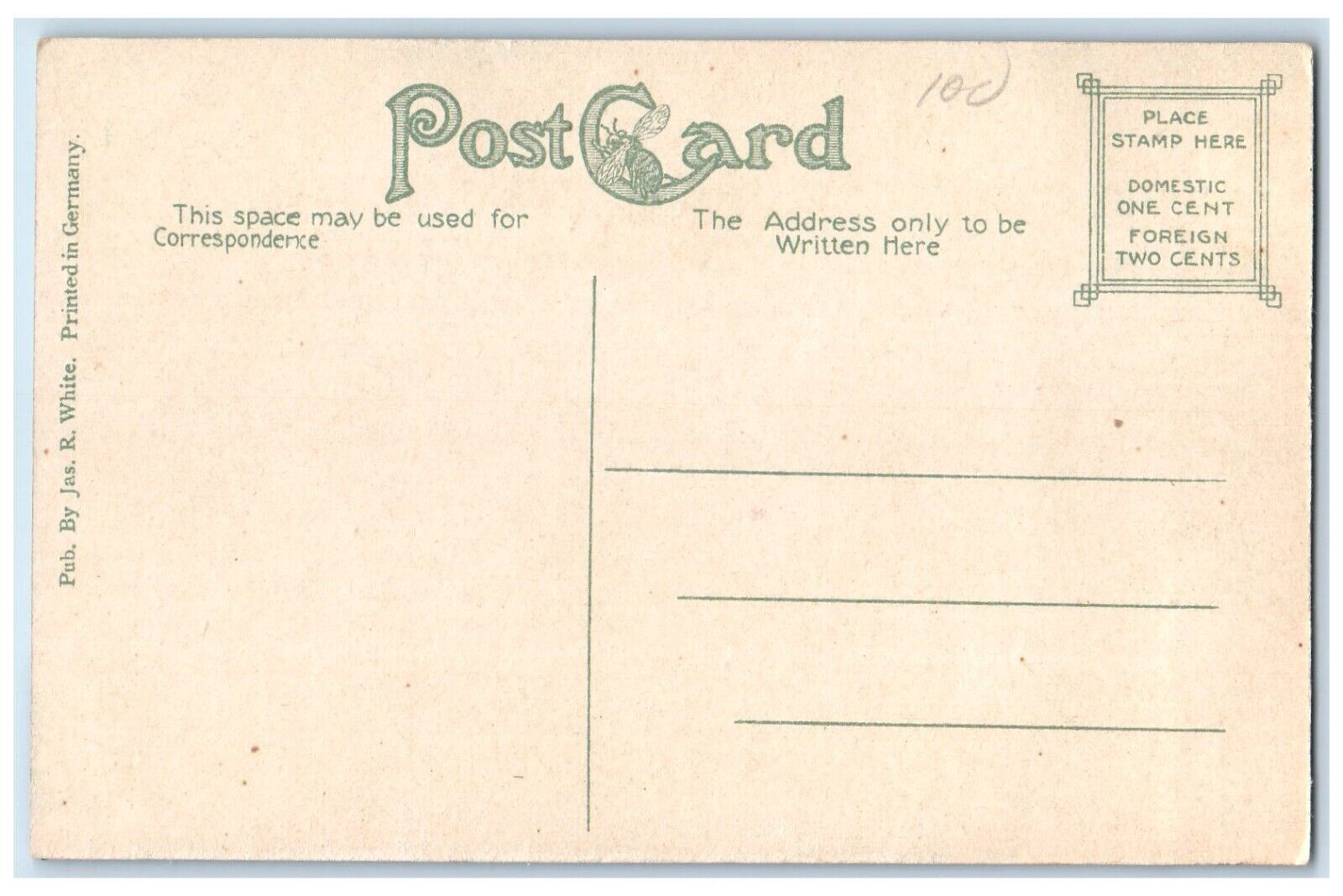 c1910 Typical Montana Trout Stream River Lake Trees Vintage Antique MT ...