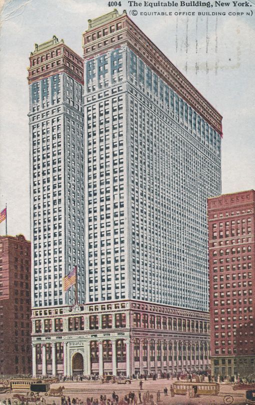 Equitable Building Nyc New York City 38 Story Office Building Pm