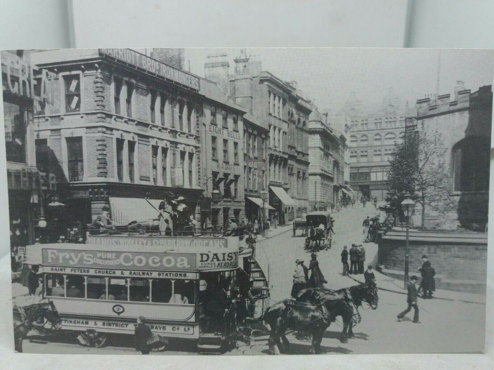 Vintage Repro Postcard St Peters Gate Nottingham C1895 | Europe ...