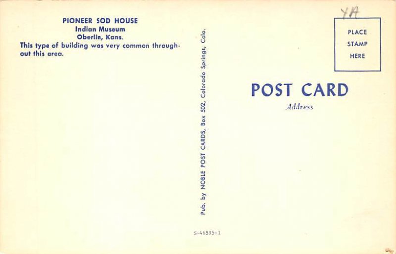 Pioneer sod house Indian Museum Oberlin Kansas | Topics - Buildings ...