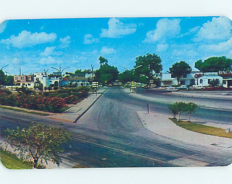 1960's ROAD INTERSECTION Matamoros - Heroica Matamoros - Tamaulipas ...