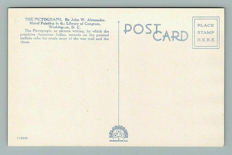 Pictograph, John Alexander, Congressional Library, Washington, D.C ...