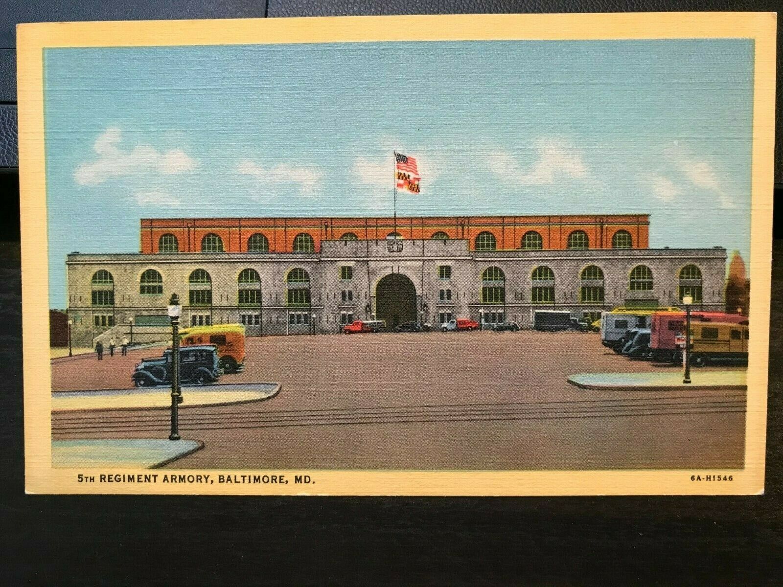 Vintage Postcard 1936 5th Regiment Armory Baltimore Maryland | United ...
