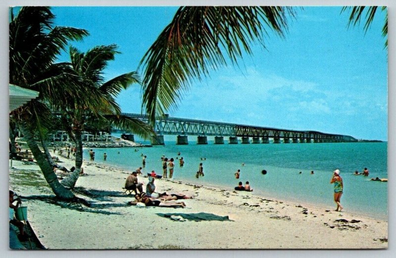 Bahia Honda State Park Florida Keys Postcard 1970 | United States ...
