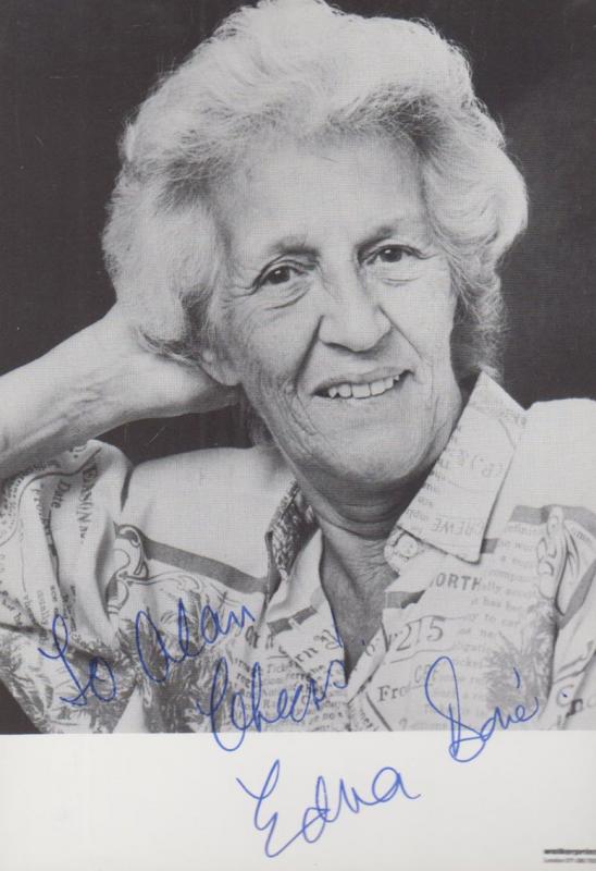 Edna Dore Mo Butcher Doctor Who Vintage Hand Signed Photo | Topics ...