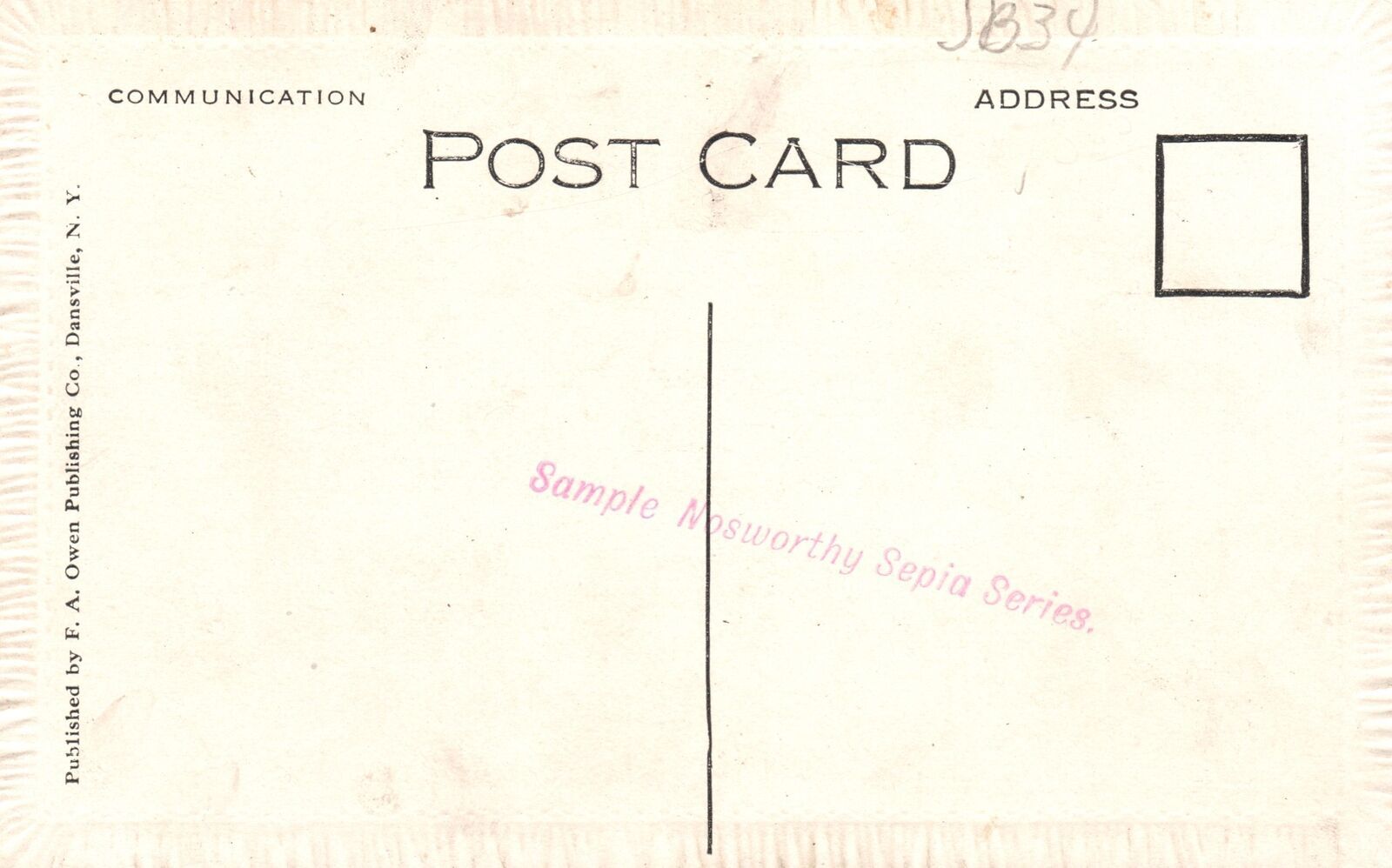 Vintage Postcard Drawing Artwork Planting In The Flower Garden Kids ...