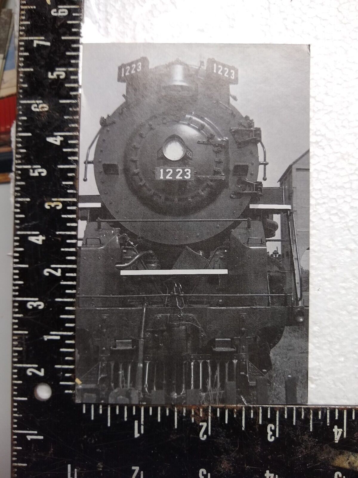 Postcard Steam Locomotive Train #1223, Front Close-up View | Other ...