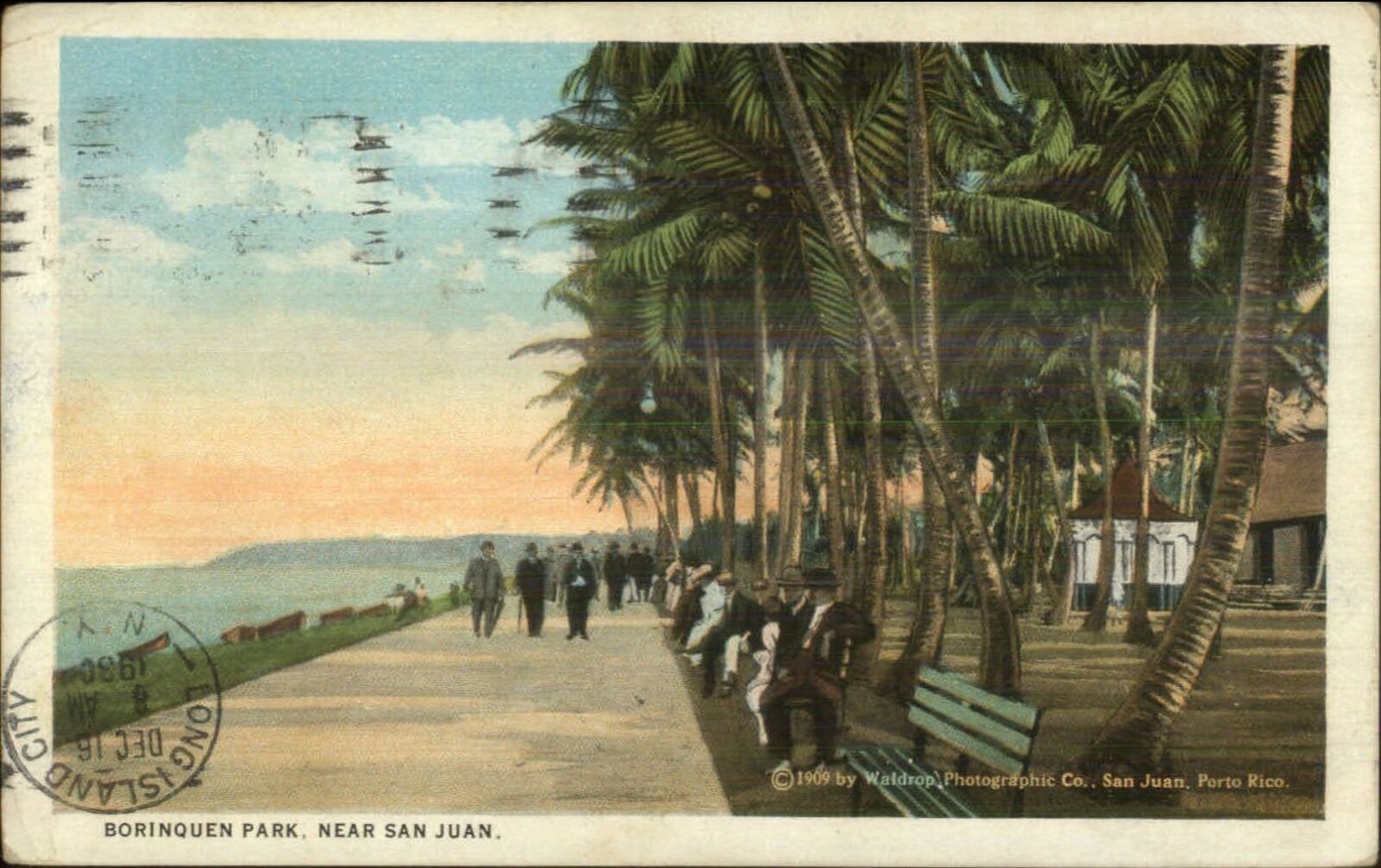 Borinquen Park Near San Juan Puerto Rico 1930 Used Postcard | Latin ...