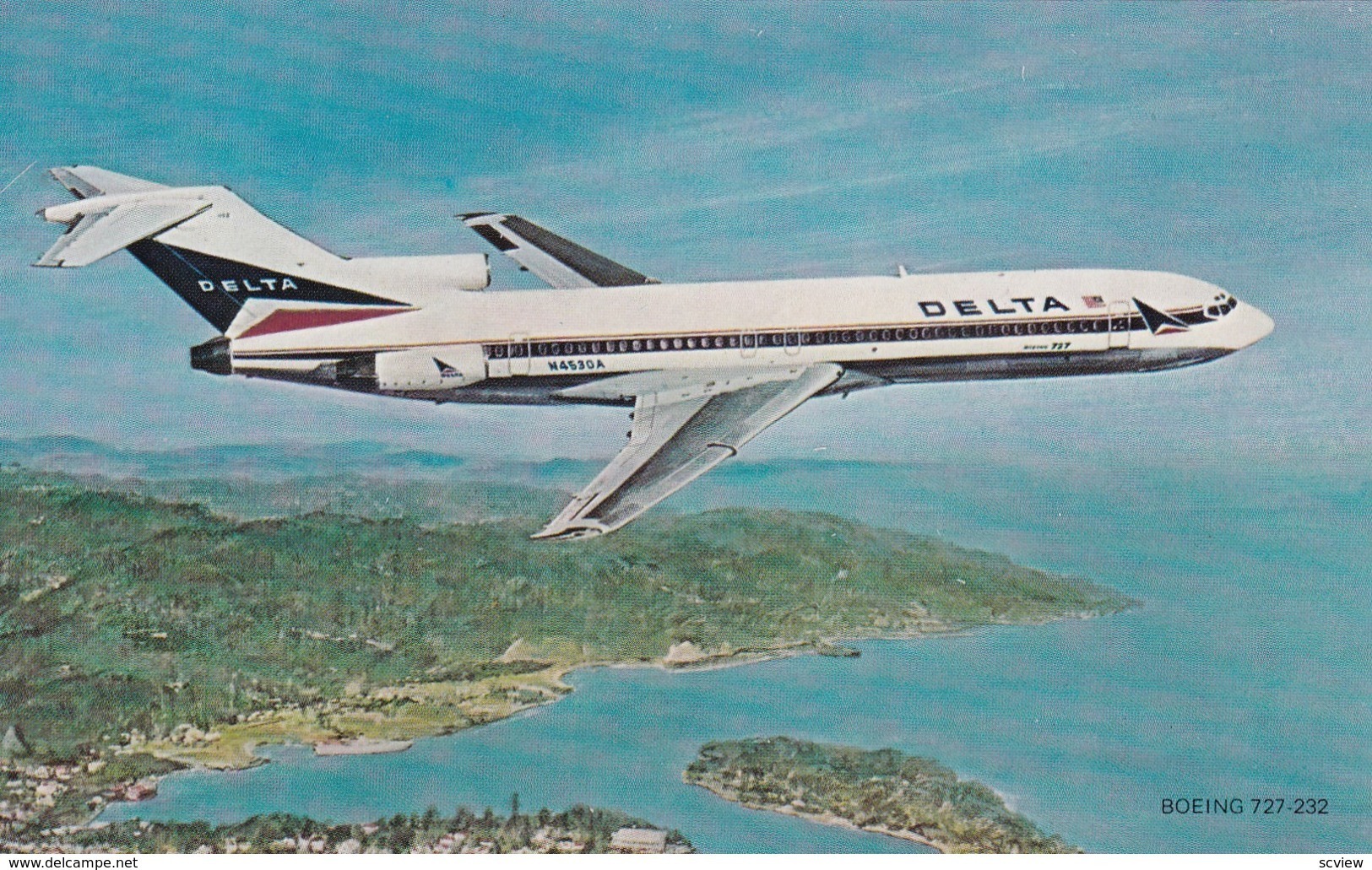 DELTA Boeing 727-232 Jet airplane , 60-70s | Topics - Transportation ...