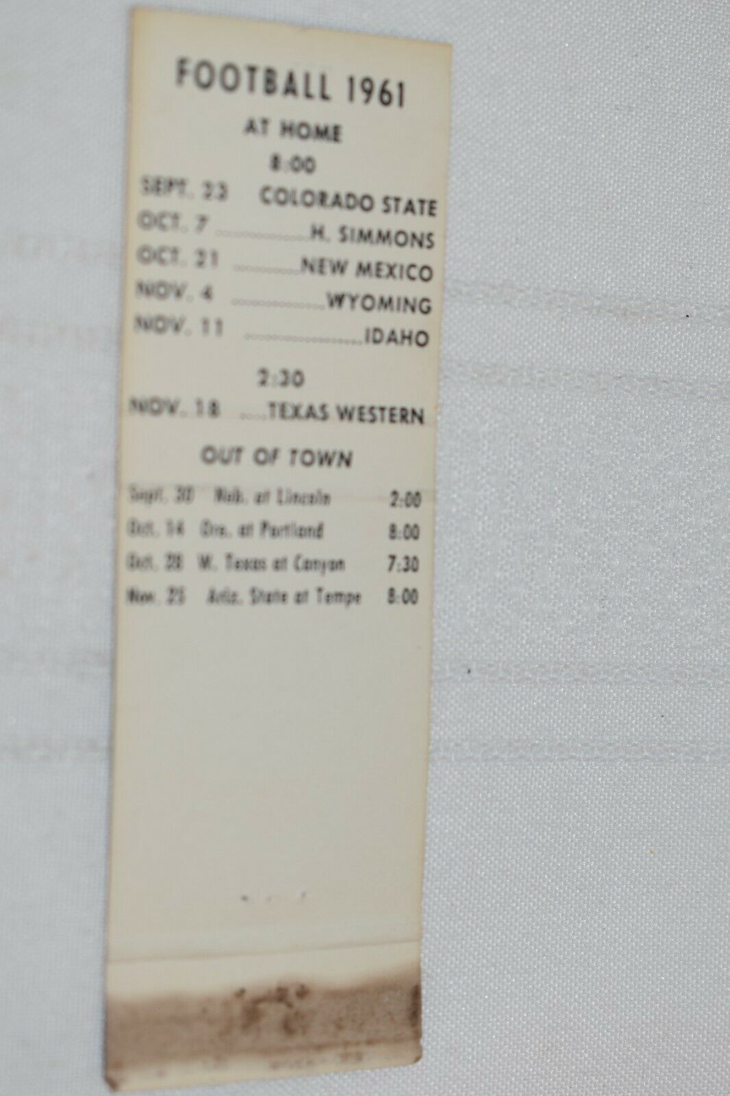 University of Arizona Student Union Memorial Building 20 Strike ...