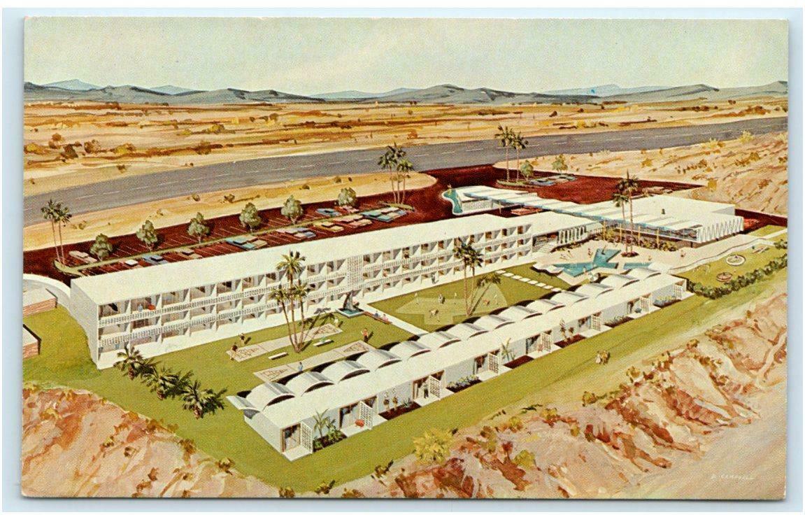 TUCSON, AZ Arizona ~ Roadside CLIFF MANOR MOTOR HOTEL 1967 Postcard ...