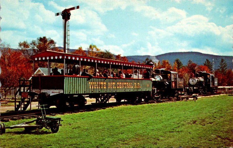 Trains White Mountains Railroad Train At Clark's Trading Post Lincoln ...