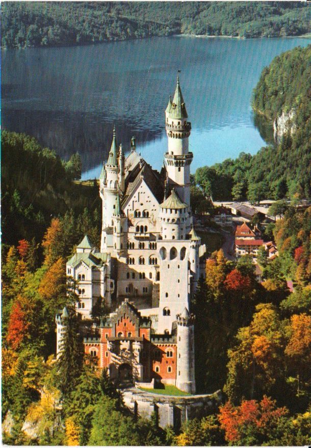 Neuschwanstein 1972 | Topics - Buildings & Architecture - Castles ...