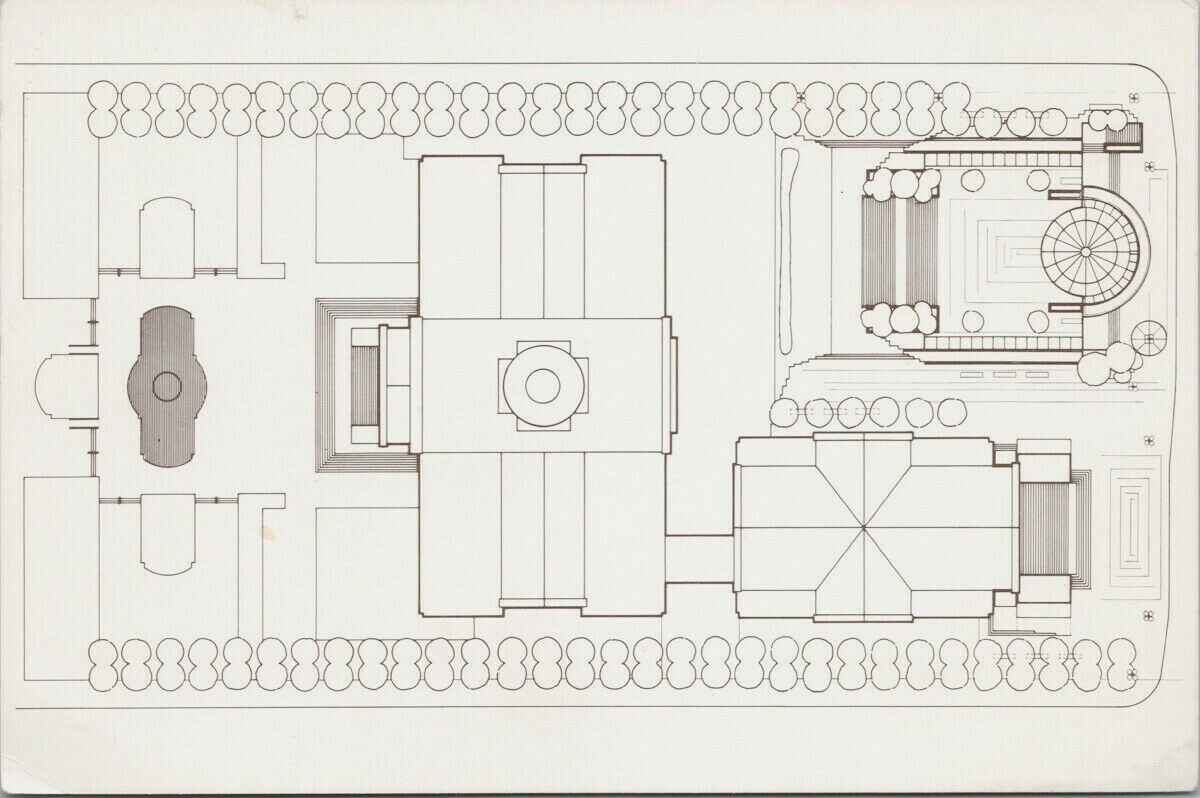 Vancouver Art Gallery Arthur Erickson Architects Robson Square Postcard ...