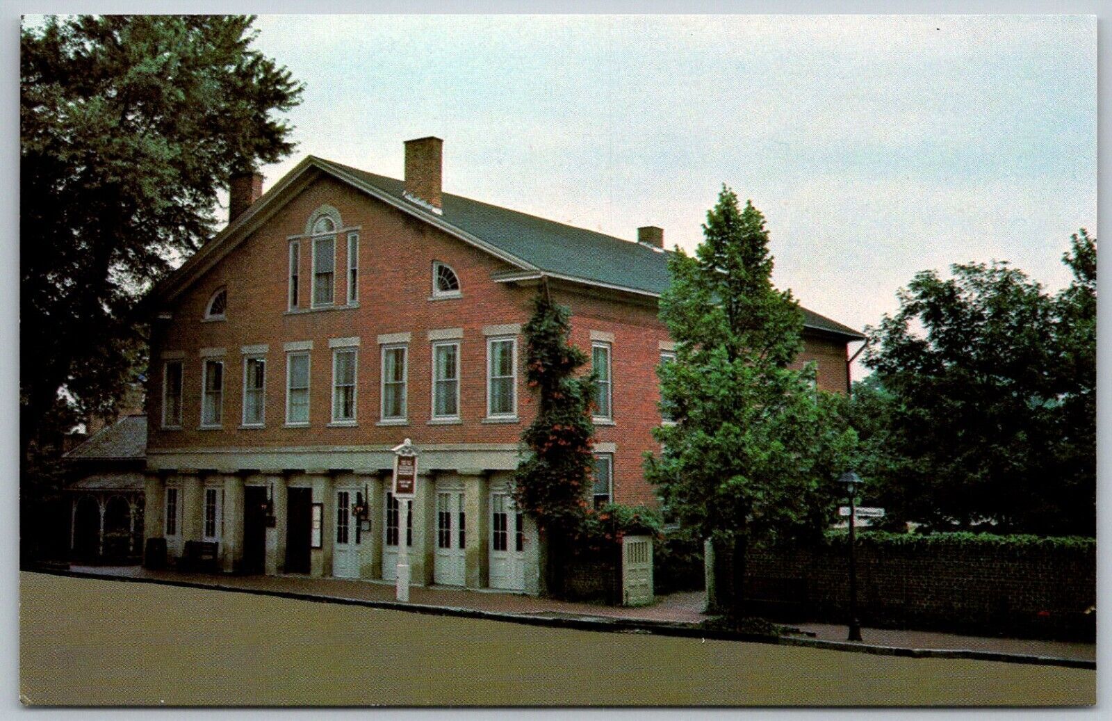 Coshocton Ohio 1960s Postcard Old Warehouse Restaurant Roscoe Village ...