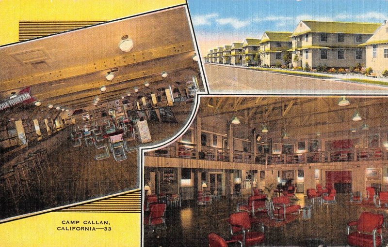 CAMP CALLAN, CA Coast Artillery Replacement Training 1940s WWII Vintage ...