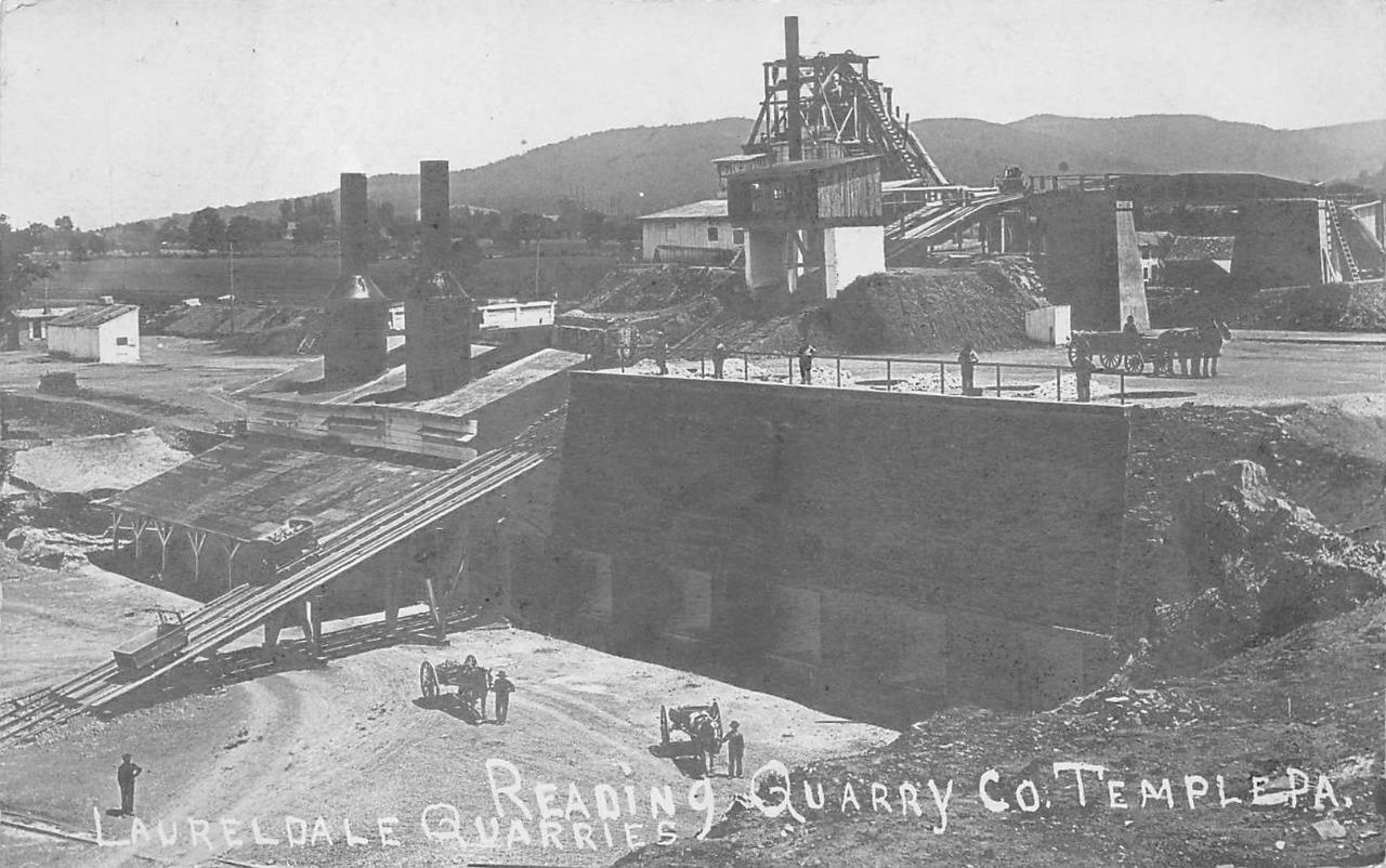 Rppc Laureldale Quarries Reading Quarry Temple Pennsylvania Photo ...