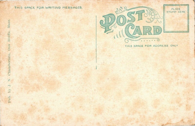 Cape Poge Light, Chappaquiddick Martha's Vineyard MA Vintage Postcard ...