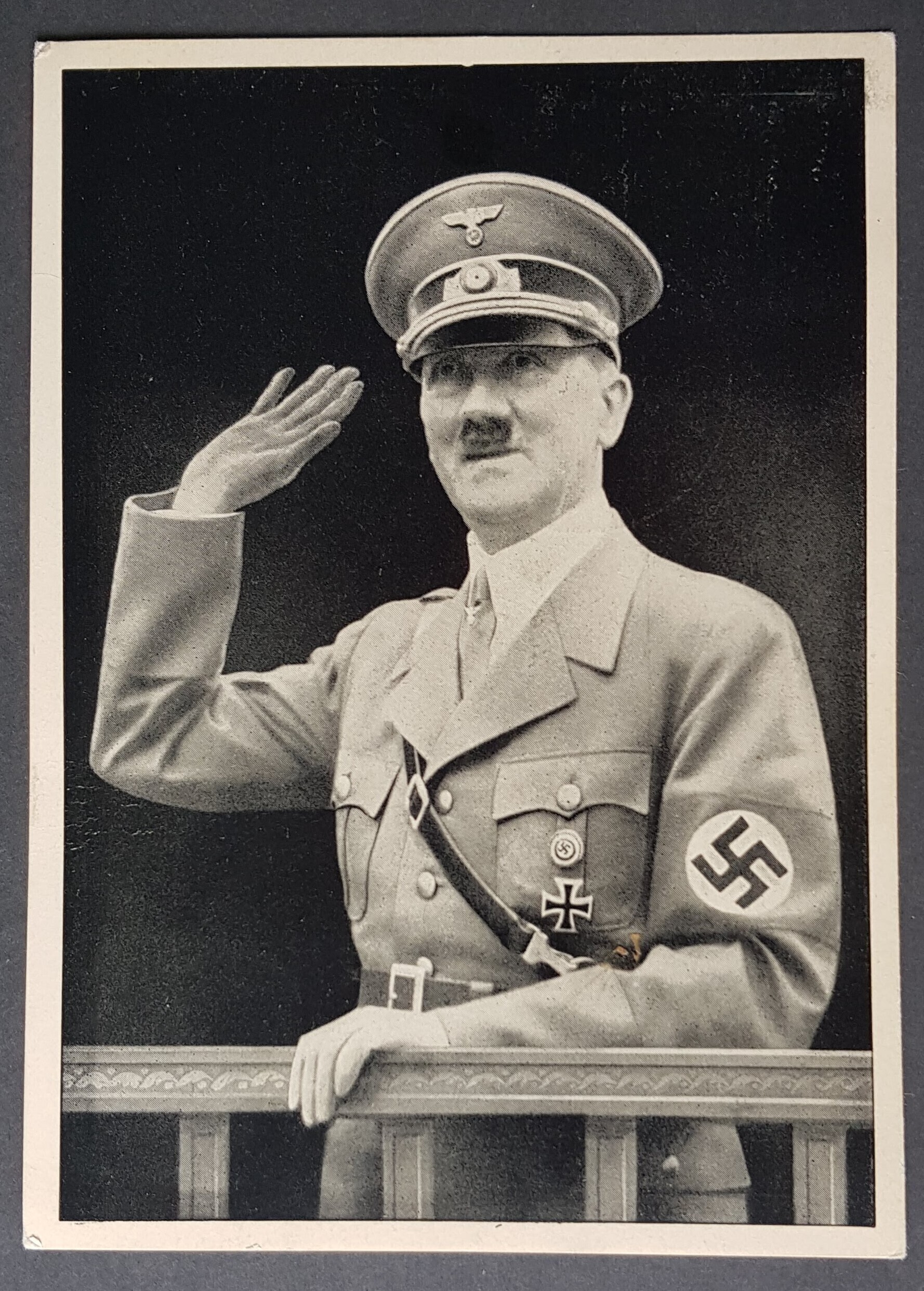Germany Third Reich Original Propaganda Postcard Fuhrer Adolf Hitler ...