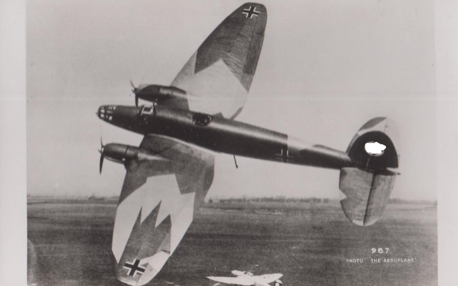 Heinkel HE 111 German Military Plane Aircraft Vintage Postcard | Topics ...